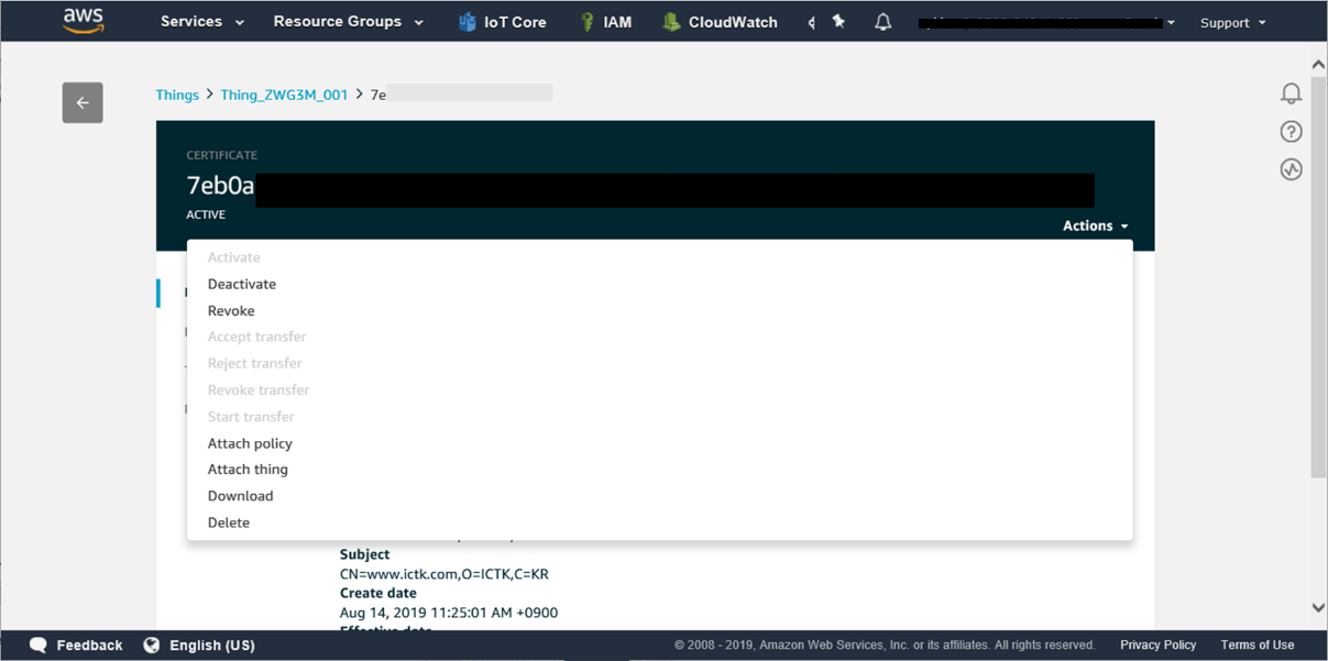 Settingup the ZWG3M device